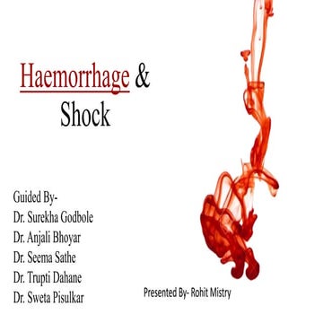 Haemorrhage | PPT
