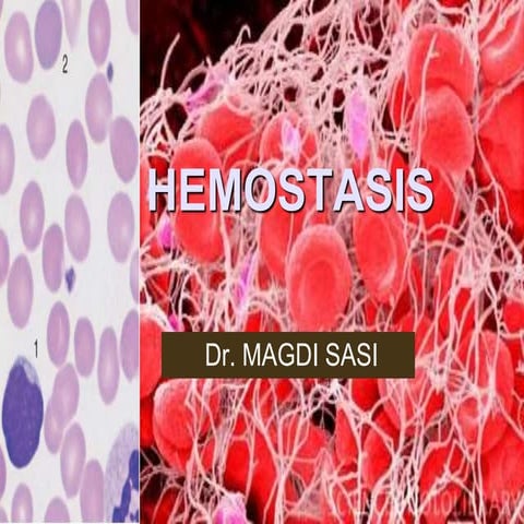 Hemostasis magdi sasi 2018 physiology limu | PPTX