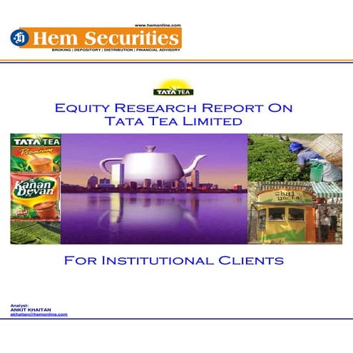 Hem securities tata_tea | PDF