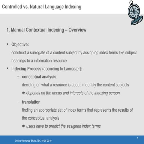 Hendrik flash talk metadata creation 2010 05-19 | PPT
