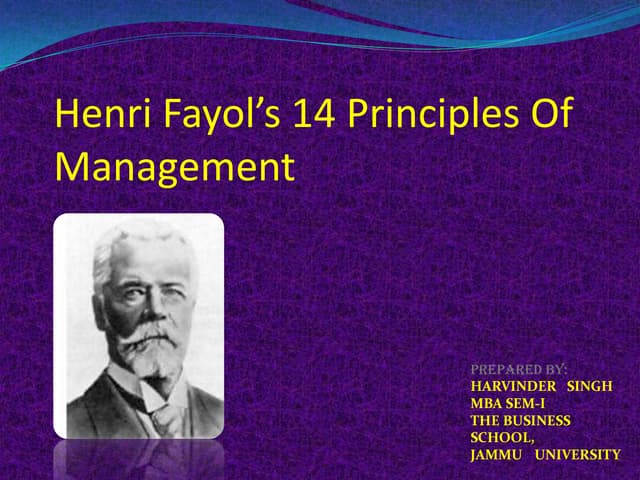 Principles of Management | PPTX