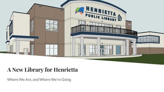 Henrietta Public Library Building Proposal Renderings | PPT