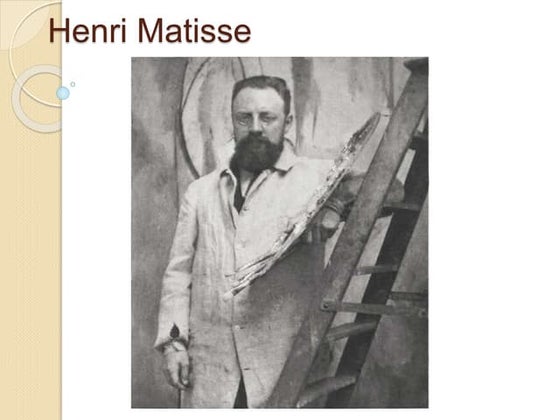 Ppt Henri Matisse | PPT