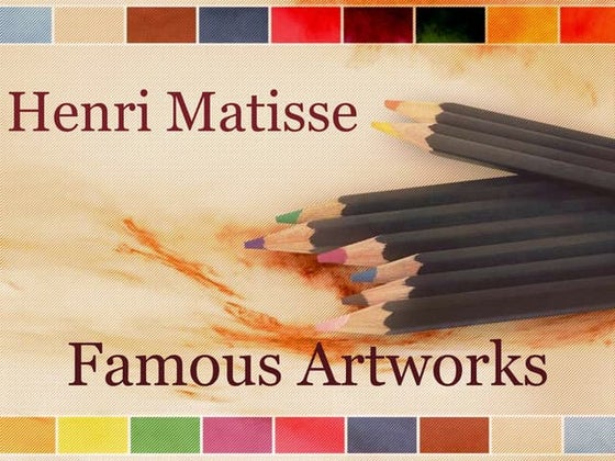 Ppt Henri Matisse | PPT