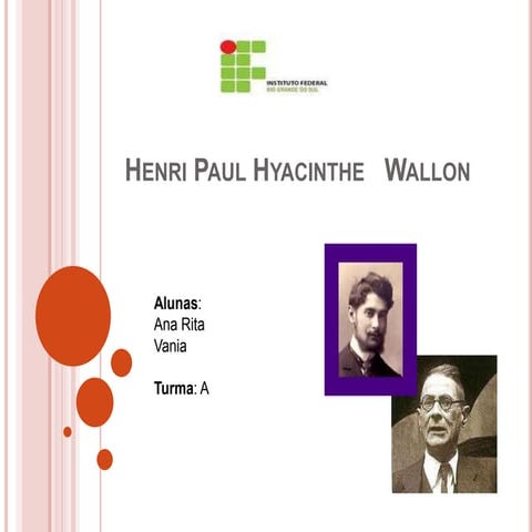 Henri paul hyacinthe wallon | PPTX