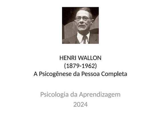 HENRI WALLON | PPT