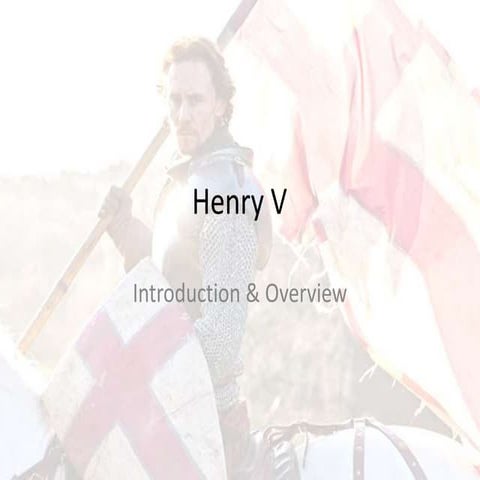 Henry V Introduction | PPTX