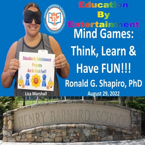 Mind Games For Henry Barnard School: Think, Learn & Have Fun!!! Henry ...