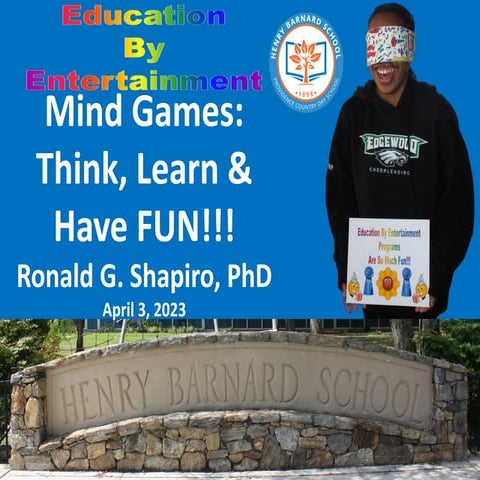 Mind Games For Henry Barnard School: Think, Learn & Have Fun!!! Henry ...