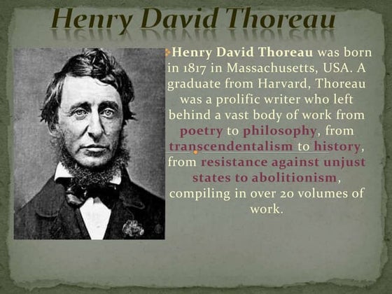 Henry David Thoreau | PDF