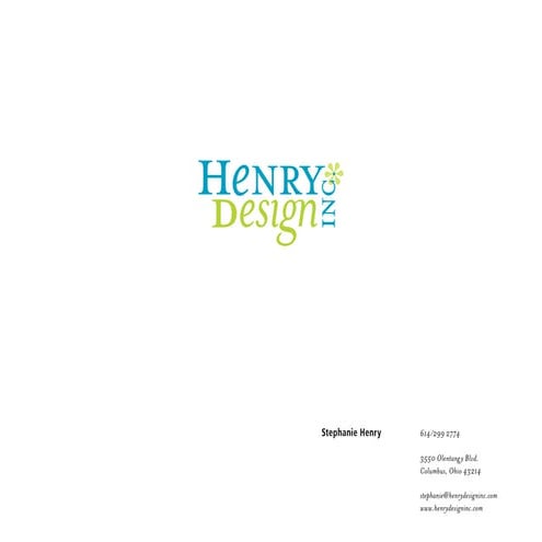 Henry Design Inc. Portfolio 2009 | PDF