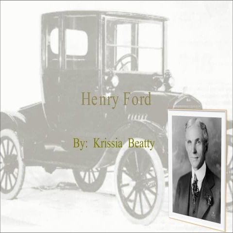 Henry Ford | PPT
