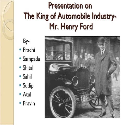 Henry ford | PPT