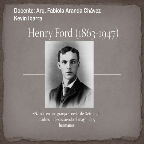 HENRY FORD MODELO "T" | DOCX
