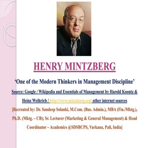Henry Mintzberg Leadership Quotes