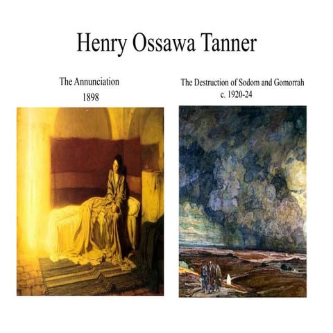 Henry Ossawa Tanner Small Pp | PPTX
