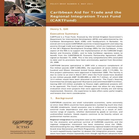 Caricom notes regional integration | DOCX