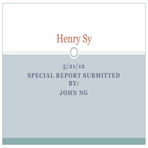 Henry sy ppt (final)