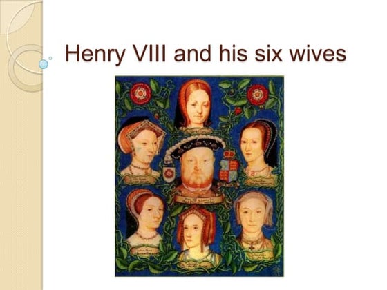 Henry viii family tree | PPT
