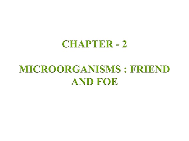 Grade 8: Microorganisms. | PPTX