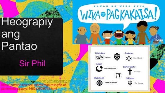 Mga lahi ng tao | PPT