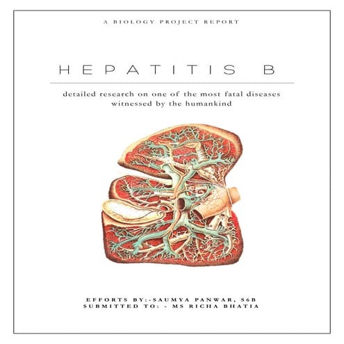 Hepatitis-B: A Case Study | PDF