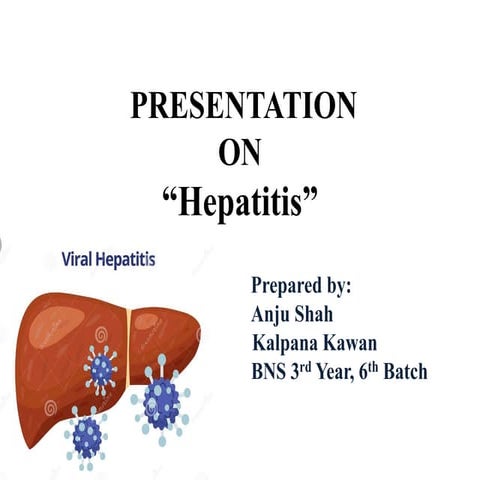 Hepatitis ppt | PPTX