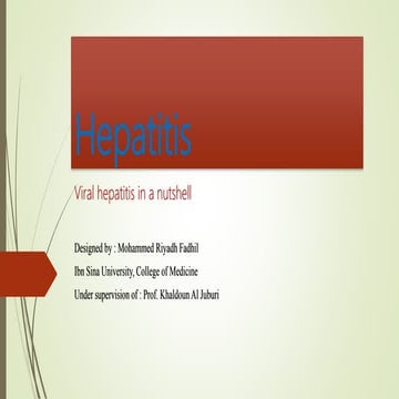 Hepatitis | PPT