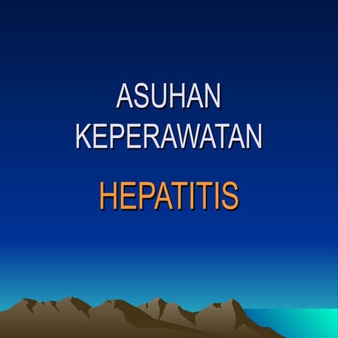 HEPATITIS 2.ppttttttttttttttttttttttttttttt | PPT