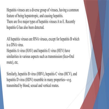 HEPATITIS presentation for microbiology for nursing students | PPTX