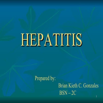 Hepatitis Abc | PPT
