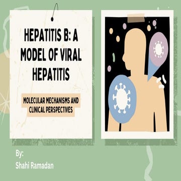 Hepatitis B, A Model of Viral Hepatitis.pdf