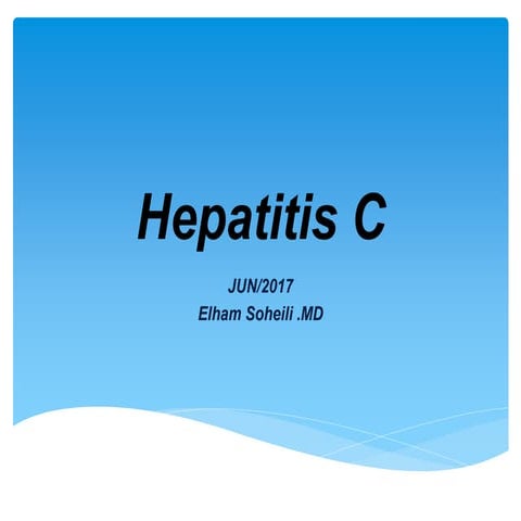 Hepatitis c | PPTX