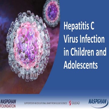 Hepatitis C infection in children and adolescents NASPGHAN.pptx