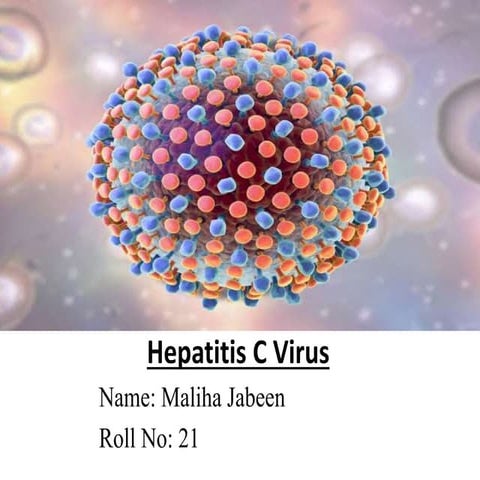 Hepatitis c virus | PPTX