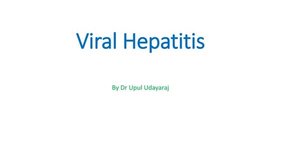 Clinical Manifestations Of Acute Viral Hepatitis | PPT