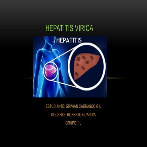 Hepatitis virica | PPTX