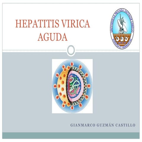 Hepatitis virica aguda | PDF