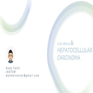 Hepatocellular carcinoma | PPTX