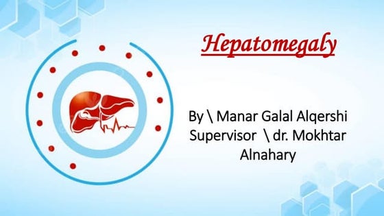 Hepatomegaly | PPT