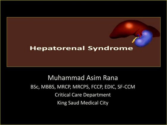 Management of Hyperkalemia | PPT