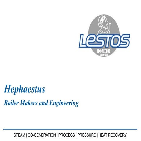 Hephaestus Boiler Makers and Engineering - Venice2014 - Company presentation | PPTX | Power and ...