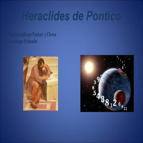 Heraclides de pontico 2003 | PPT