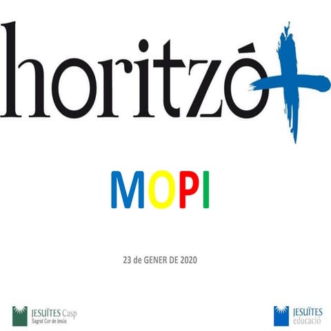 Reunió AMPA Casp MOPI | PPT