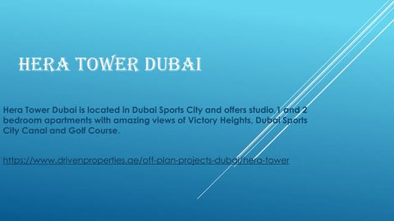 Jumeirah park dubai | PPT