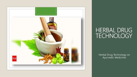PREPARATION AND STANDARDIZATION OF AYURVEDIC FORMULATIONS.pptx