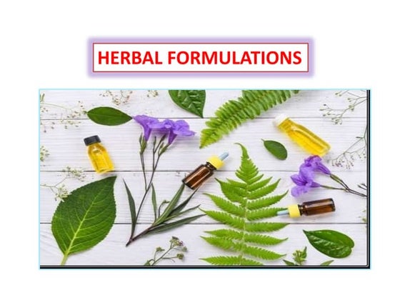 PREPARATION AND STANDARDIZATION OF AYURVEDIC FORMULATIONS.pptx