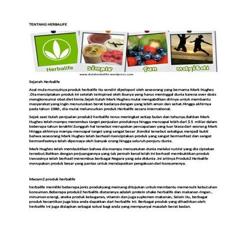 Herbalife | PDF