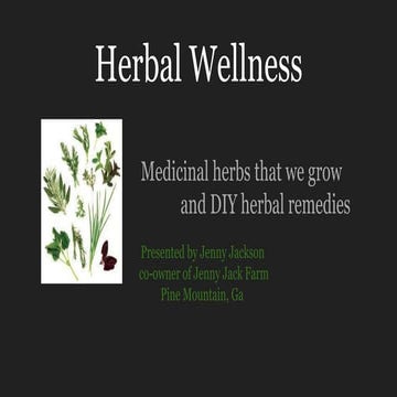 Herbal wellness | PPTX