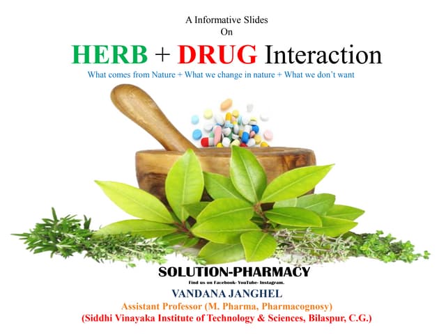 POSTER PRESENTATION | PPT | Herbs and Supplements | Alternative Medicine